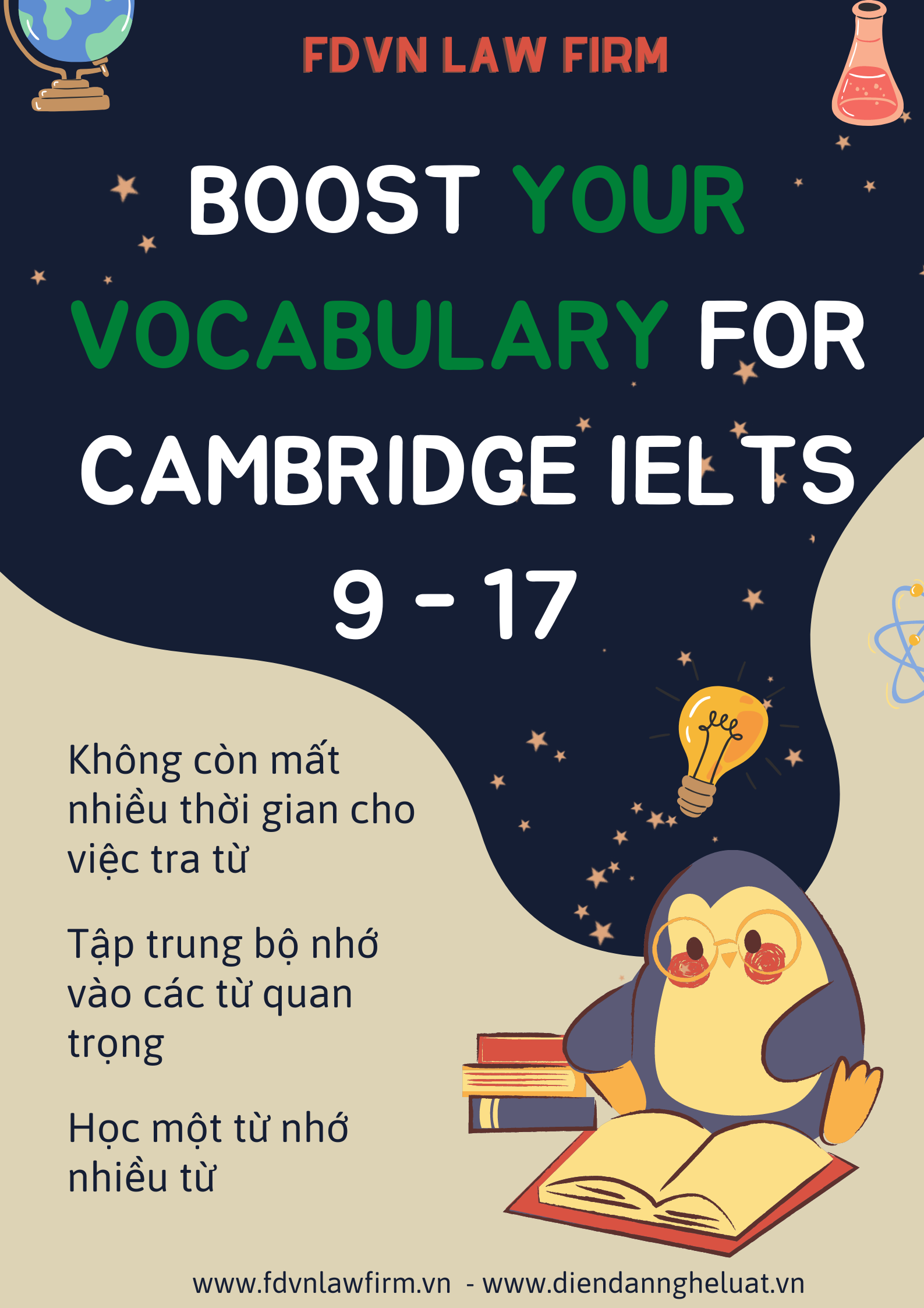BOOST YOUR VOCABULARY FOR CAMBRIDGE IELTS 9 -17
