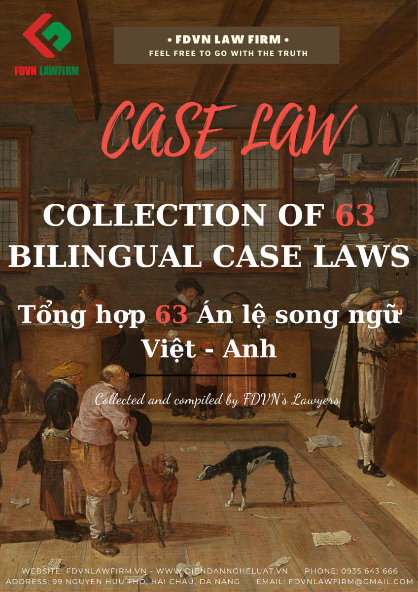 COLLECTION OF 63 BILINGUAL CASE LAWS