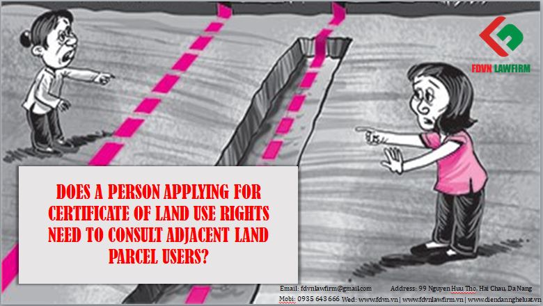 Does a person applying for certificate of land use rights need to ...