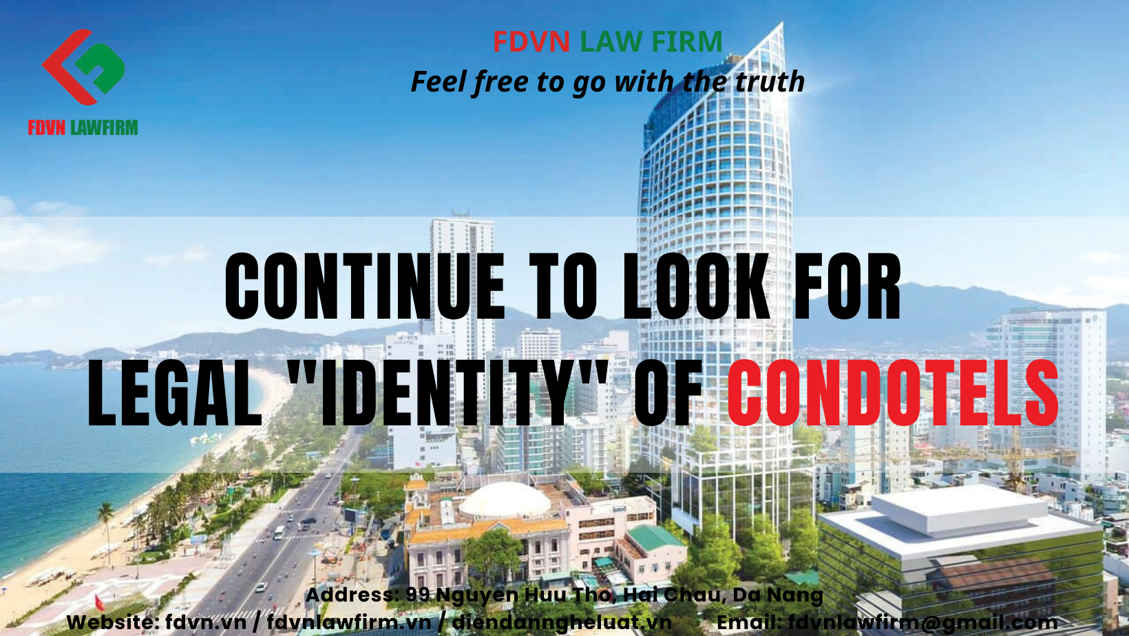CONTINUE TO LOOK FOR LEGAL "IDENTITY" OF CONDOTELS