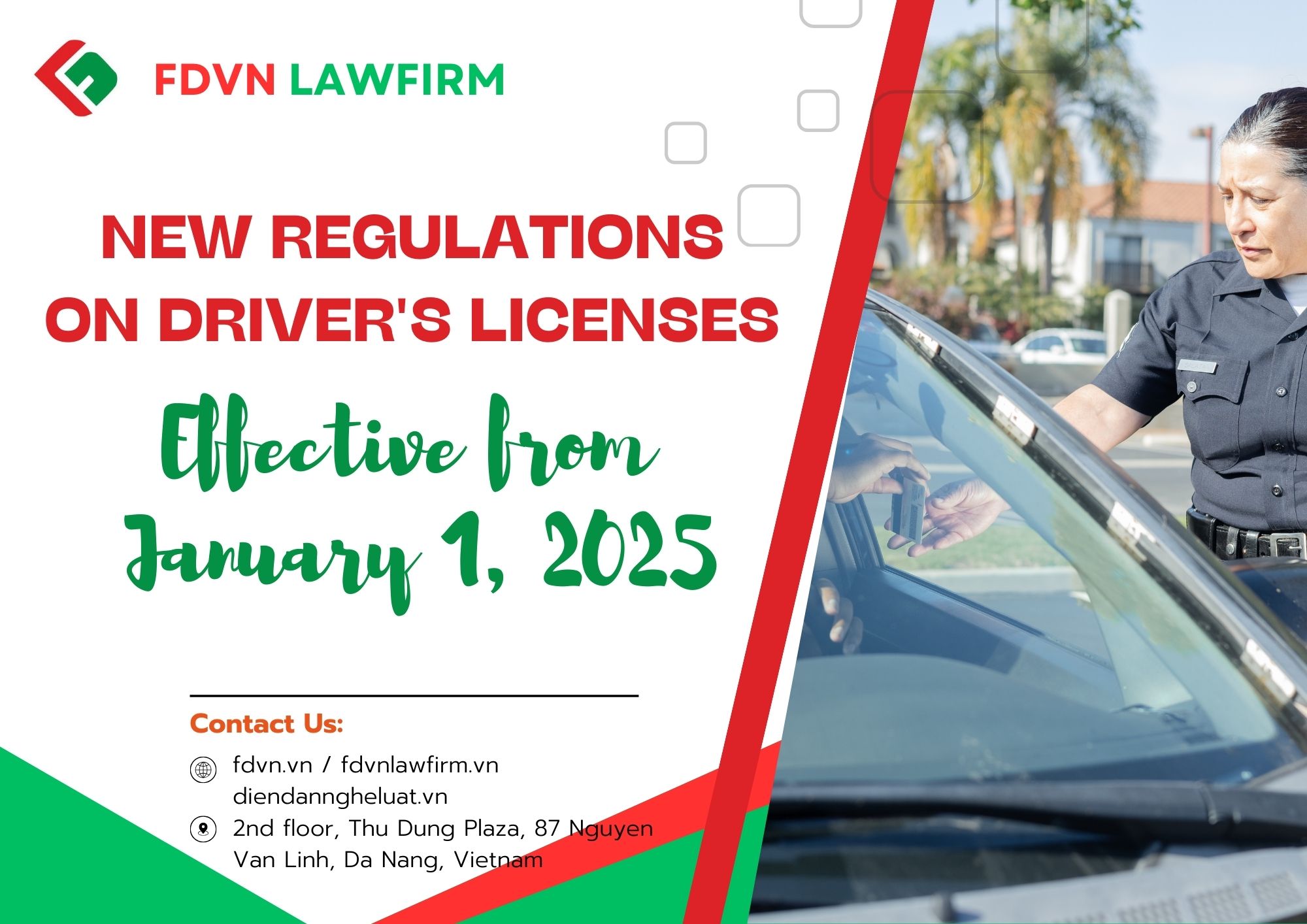 NEW REGULATIONS ON DRIVER'S LICENSES EFFECTIVE FROM JANUARY 1, 2025