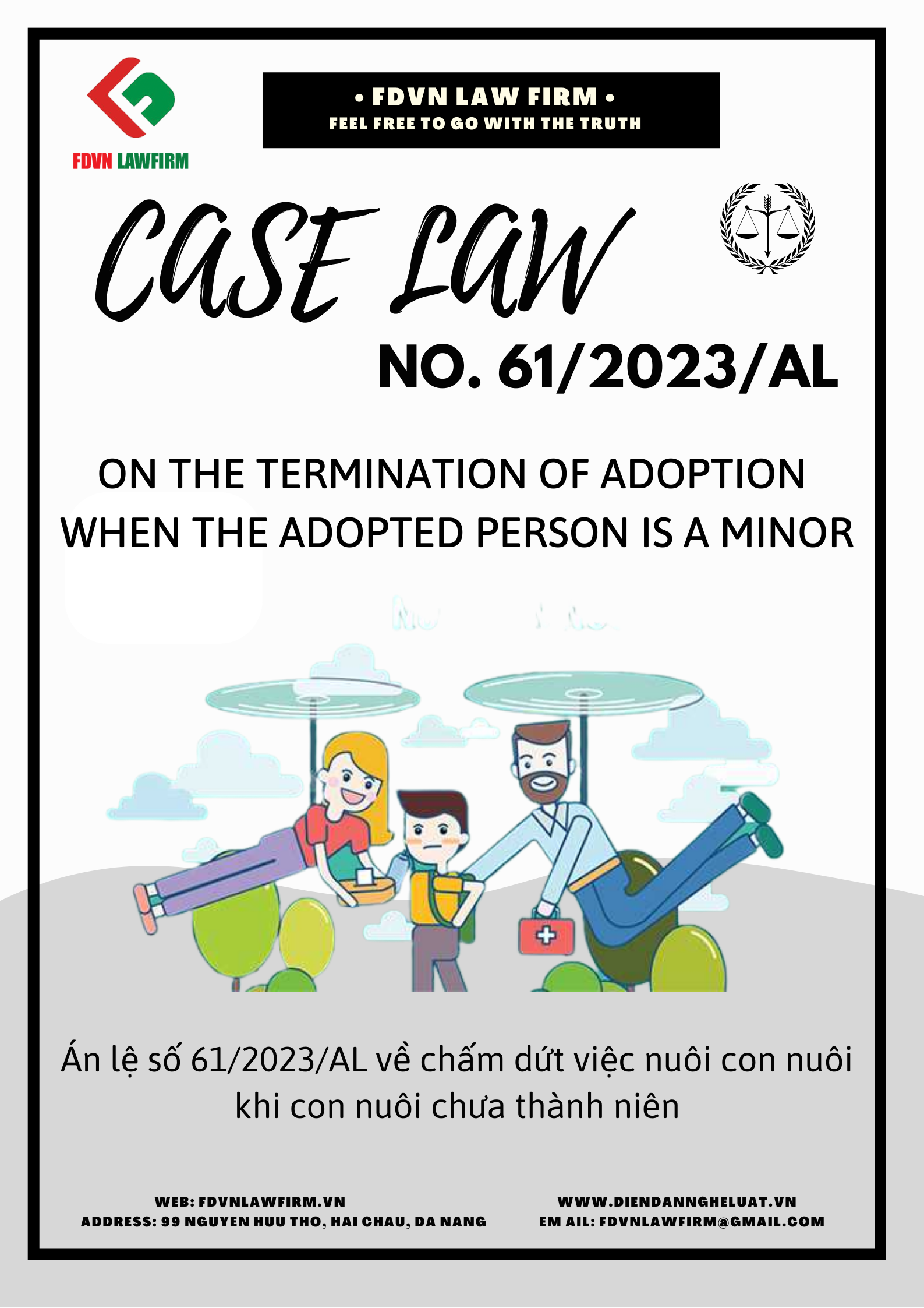 CASE LAW NO.61/2023/AL ON THE TERMINATION OF ADOPTION WHEN THE ADOPTED ...