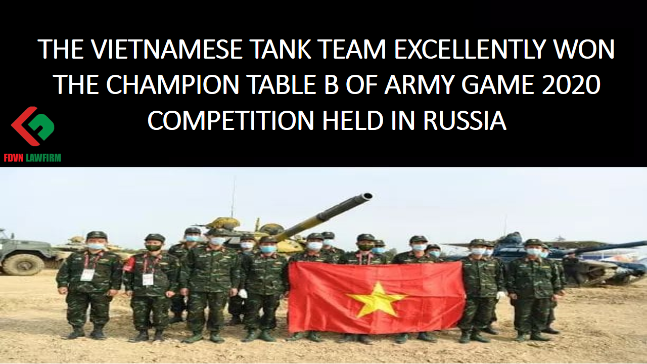 The Vietnamese tank team excellently won the champion table B of the ...